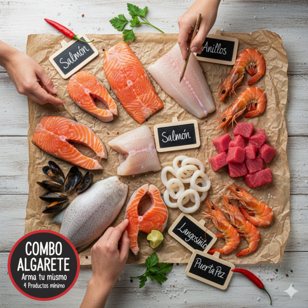 Combo Algarete (Arma tu combo) – Puerto Pez – Venta de mariscos congelados